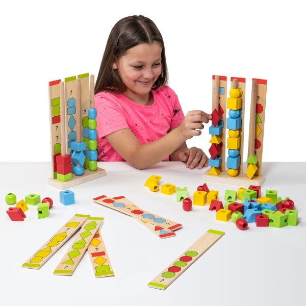Shape & Colour Sequencing Towers - Educational Advantage, Distributor ...